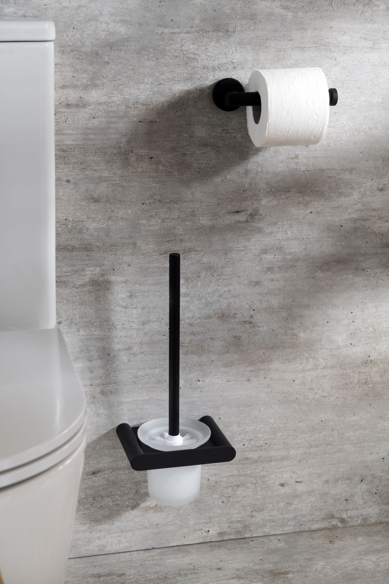 Ergos Negro Mate Nueva Linea De Accesorios De Bano • Grupo Avalco