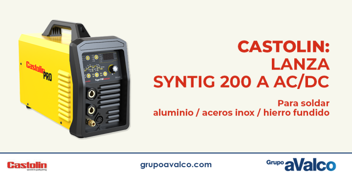 Syntig 200 A Ac Dc De Castolin • Grupo Avalco